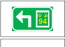 Dubai routes sign - Dubai Traffic Signs| smashplus