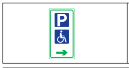 Handicapped parking sign - Dubai Traffic Signs| smashplus