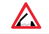 Opening bridge sign - Dubai Traffic Signs| smashplus