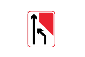 Right lane closure sign - Dubai Traffic Signs| smashplus