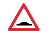Speed Hump sign - Dubai Traffic Signs| smashplus